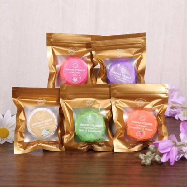 Handmade shower steamers – Sips and Samples